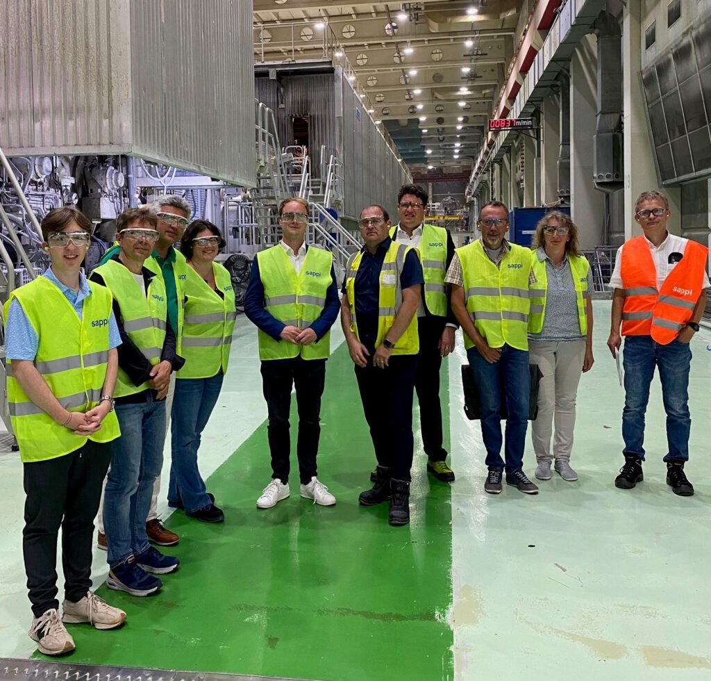 Besuch bei Sappi in Ehingen - Marcel Emmerich